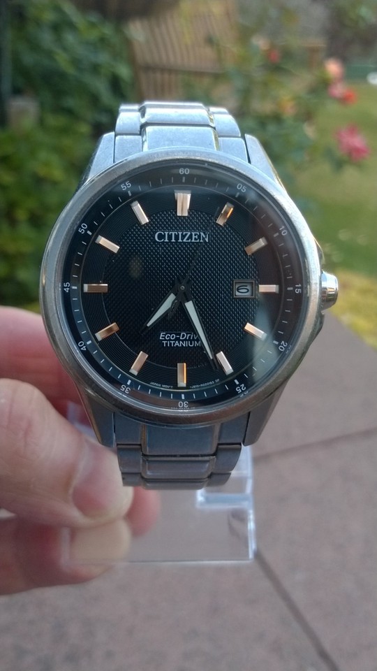 Citizen Eco Drive Titanium Mens Watch J810-R006487 | eBay