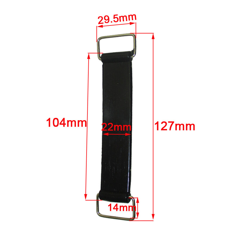127mm Rubber Battery Strap Belt For ATV Quad Go Kart Pit Dirt Bike ...