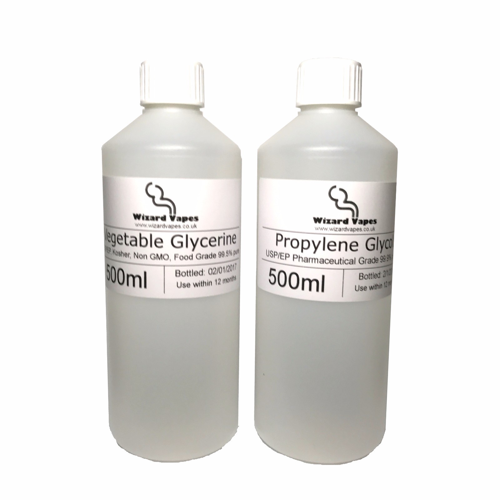 Vegetable Glycerine & Propylene Glycol PG VG - Twin Pack - DIY Liquid ...