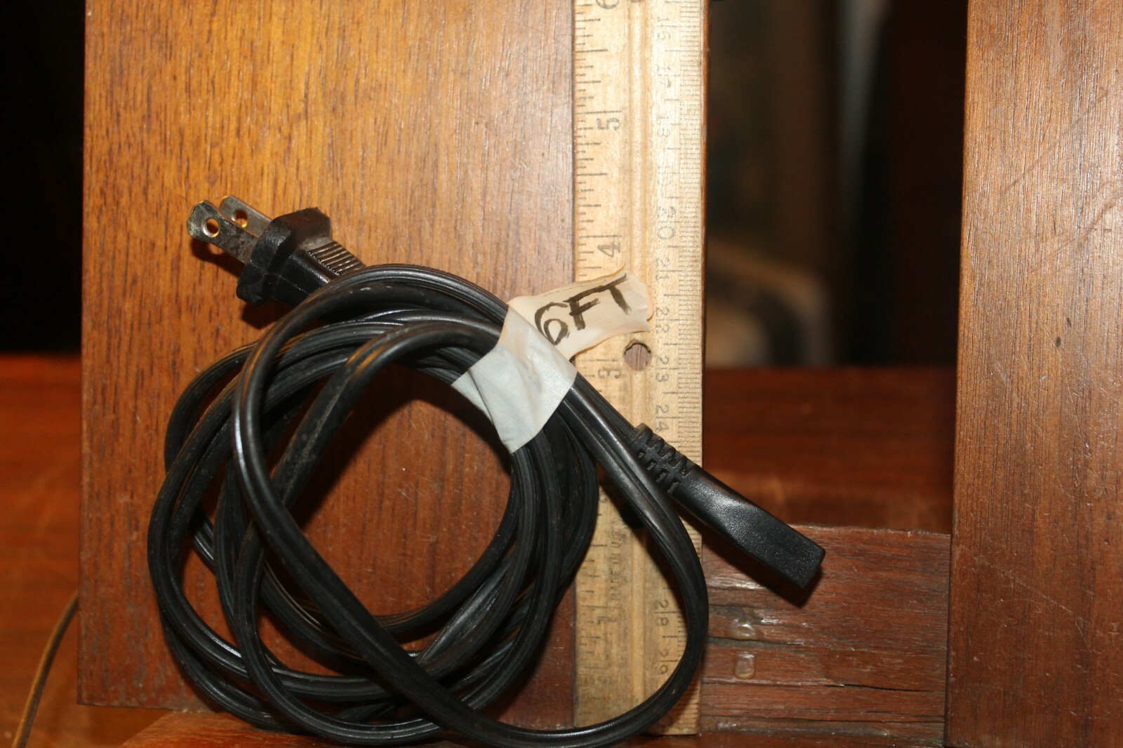 Vintage 6' Computer 6 Foot Power Cable Monitor | eBay