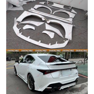 For Lexus IS350 IS500 2021-2025 Unpainted Front Rear Bumper Lip Fender ...