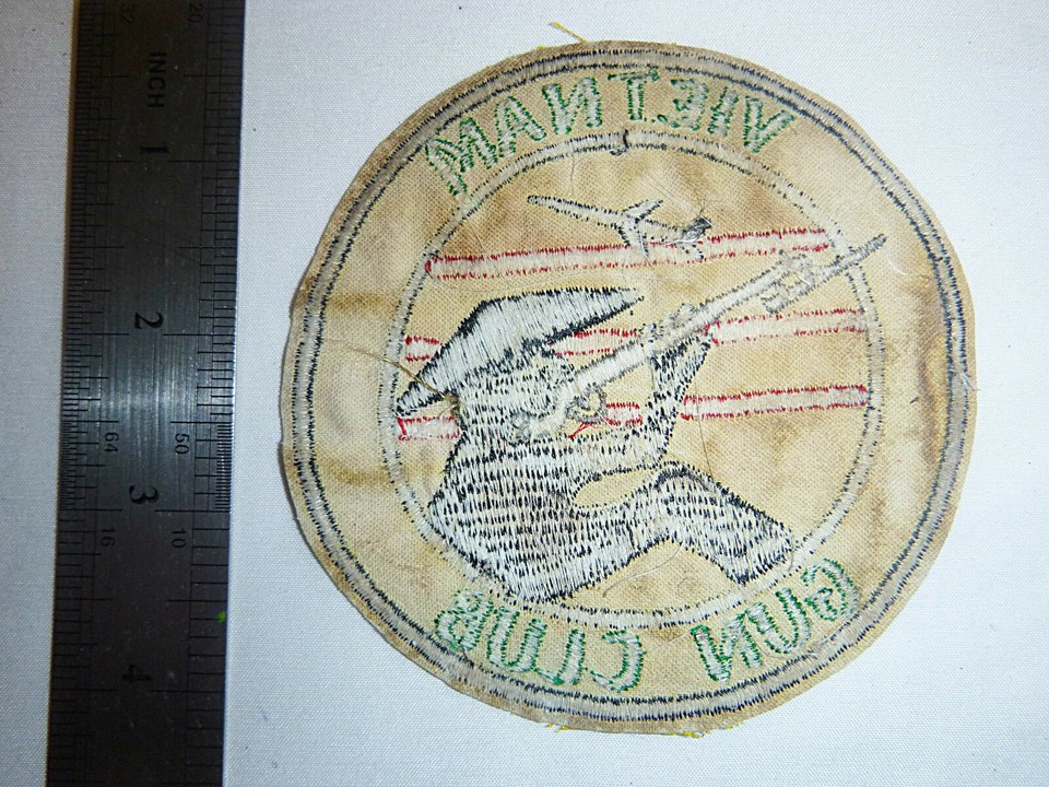 Rare Sniper Patch - Viet Cong Gun Club - US SPECIAL FORCES - Vietnam ...
