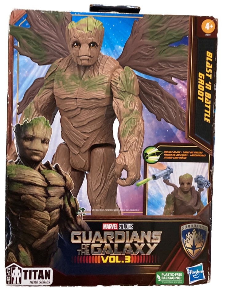 Marvels Guardians Of The Galaxy Blast ‘N Battle Groot Volume 3 NEW 4 ...