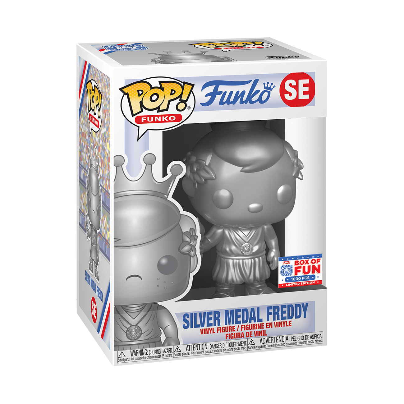 Funko Pop! Vinyl: Funko - Silver Medal Freddy (Metallic) - Funko ...