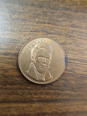 William Clark Medal, bronze, 15/16" Lewis And Clark Coin Token | eBay