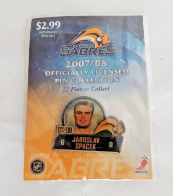 BUFFALO SABRES Jaroslav Spacek 2007/08 Tops Pin Collection NEW NHL Pin ...