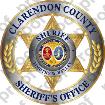 STICKER SHERIFF CLARENDON COUNTY SC | eBay