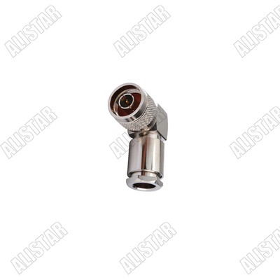 N Clamp Male Plug Right Angle RA Connector for LMR400 RG213 RG214 RG8 ...