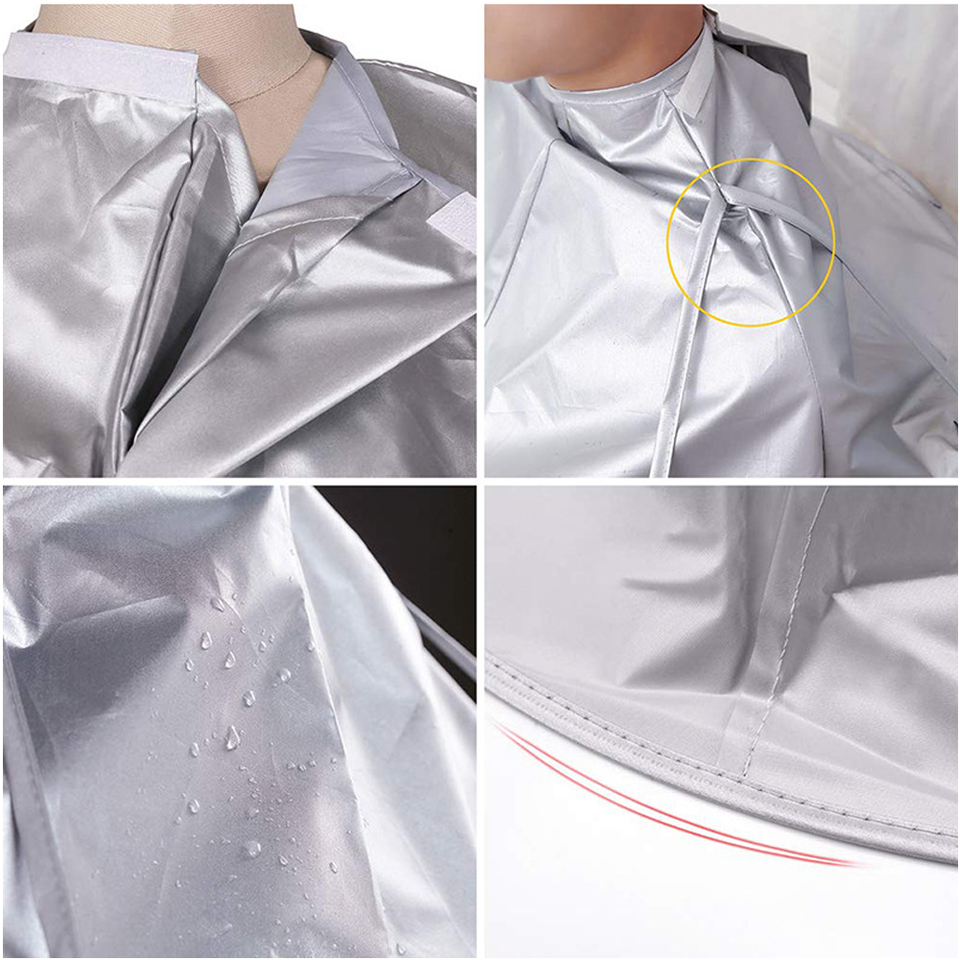 Barber Gown Cloth Hair Cutting Cloak Hairdressing Cape Haircut Cover ...