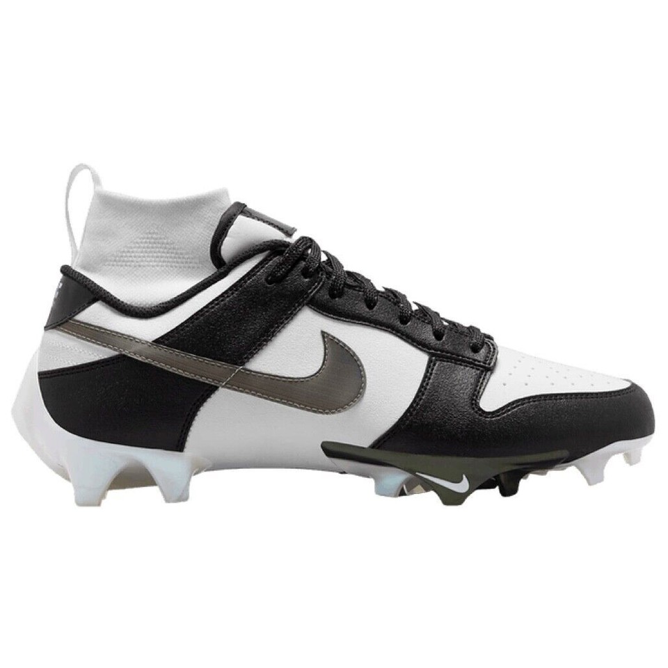 Nike Vapor Edge Dunk Panda Black White Football Cleats Men's RARE NEW ...