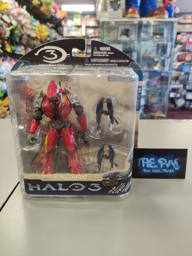 McFarlane Toys 2008 Halo Series 3 COMBAT ELITE Red Variant Action ...