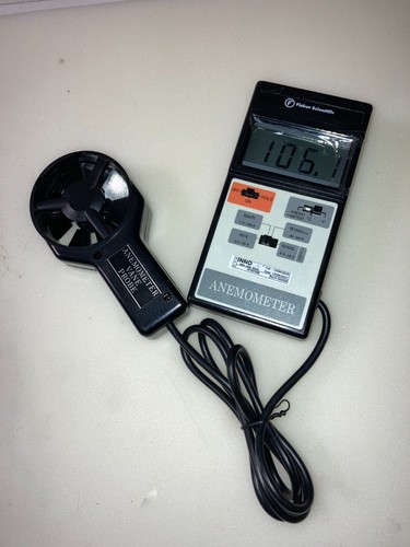 Fisher Scientific 01-241 Outside Air Velocity Anemometer/Thermometer | eBay