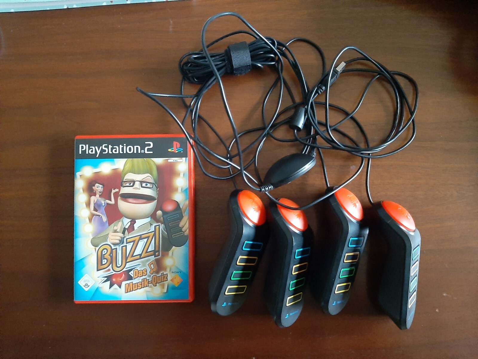 Playstation 2 Buzz! - Das Musik-Quiz mit 4 Buzzern | eBay.de