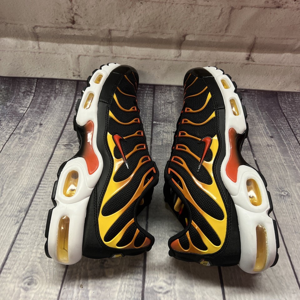 Nike Air Max Plus TN Reverse Sunset Shoes Black Orange Shoes DC6094-001 ...