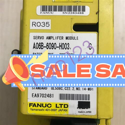 A06B-6090-H003 server Driver A06B-6090-H003 A06B-6090-H003 new DHL ...