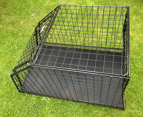 BARJO Dog cage bespoke to fit Tesla Model X sized vehicle plus rubber ...