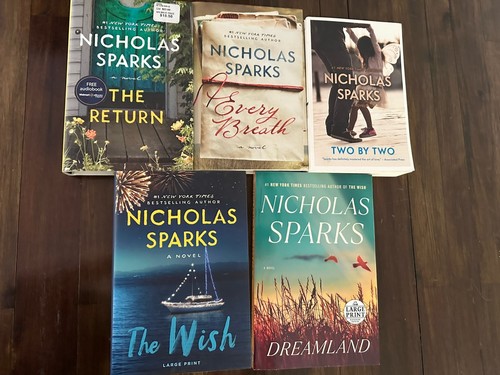 Nicholas Sparks Books Set Of 5 | eBay