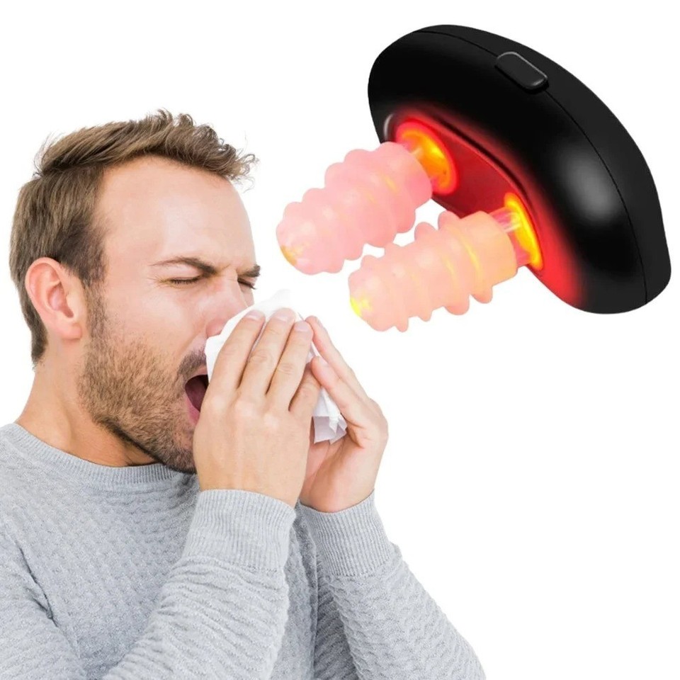 Red Light Nose Therapy Respi-Relief Nasal Therapy Instrument For Sinus ...