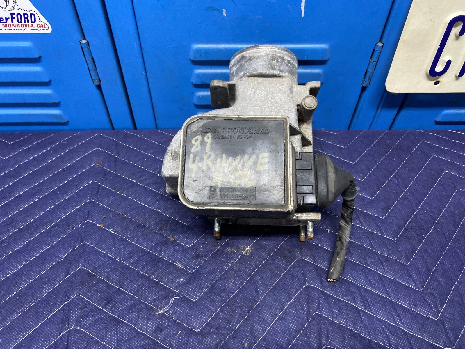 84-89 Toyota Pickup 4Runner Mass Air Flow Meter Sensor 22250-35020 MAF ...