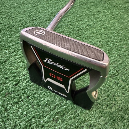 TaylorMade Spider OS Double-Bend Mallet Putter, Left Handed, 35 in. | eBay