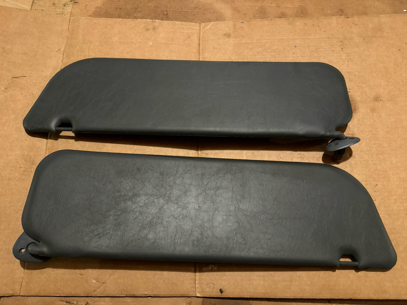 E350 Econoline Ford Van Sun Visor Pair Left Right Vinyl Grey 92-14 | eBay