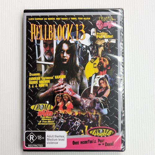 Hellblock 13 DVD (1999) Troma - Genuine Region 4 - NEW Sealed - Free Postage | eBay