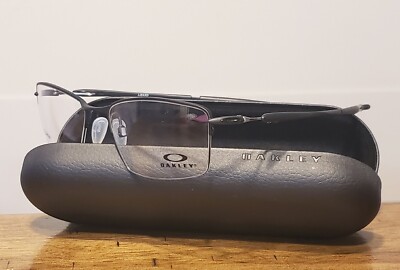 OAKLEY LIZARD OX5113 01 Titanium Frames Satin Black Men's Eyeglasses 54 ...