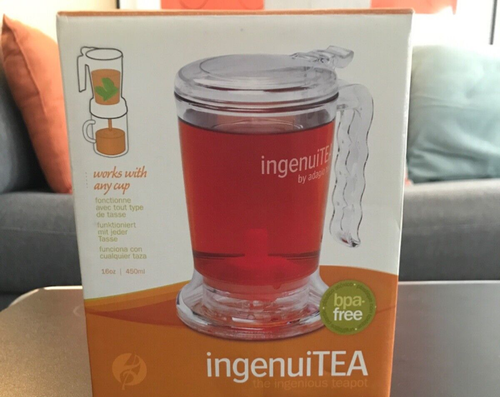 Adagio Teas IngenuiTEA the Ingenious Teapot Loose Leaf Bottom ...