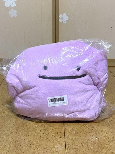 Pokemon Center Original Ditto Plush Doll Fluffy Hug Fuwa Fuwa Comfy ...