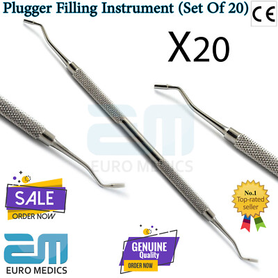 Dental Amalgam Plugger Condenser Filling Tools Restorative Hand ...