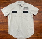 2023 Five Nights At Freddy's Security Guard Button-Up Shirt Medium Hot ...