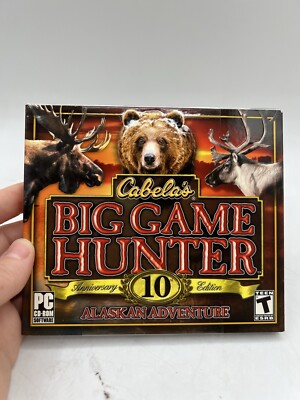 Cabela's BIG GAME HUNTER Computer PC Game Alaskan Adventure Anniversary ...