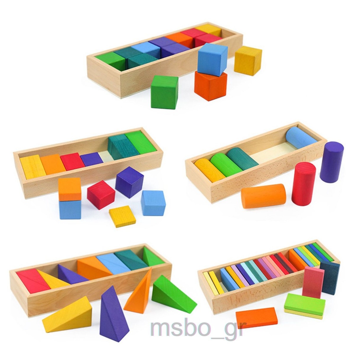 Geometric Building Blocks For Kids