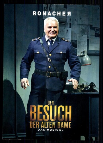 Norbert Lamla Der Besuch der alten Dame Original Signiert ## BC 15324 ...