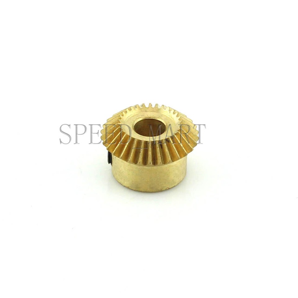 2pcs 0.5M-30T Metal Umbrella Tooth Bevel Gear Helical Motor Gear 5mm ...