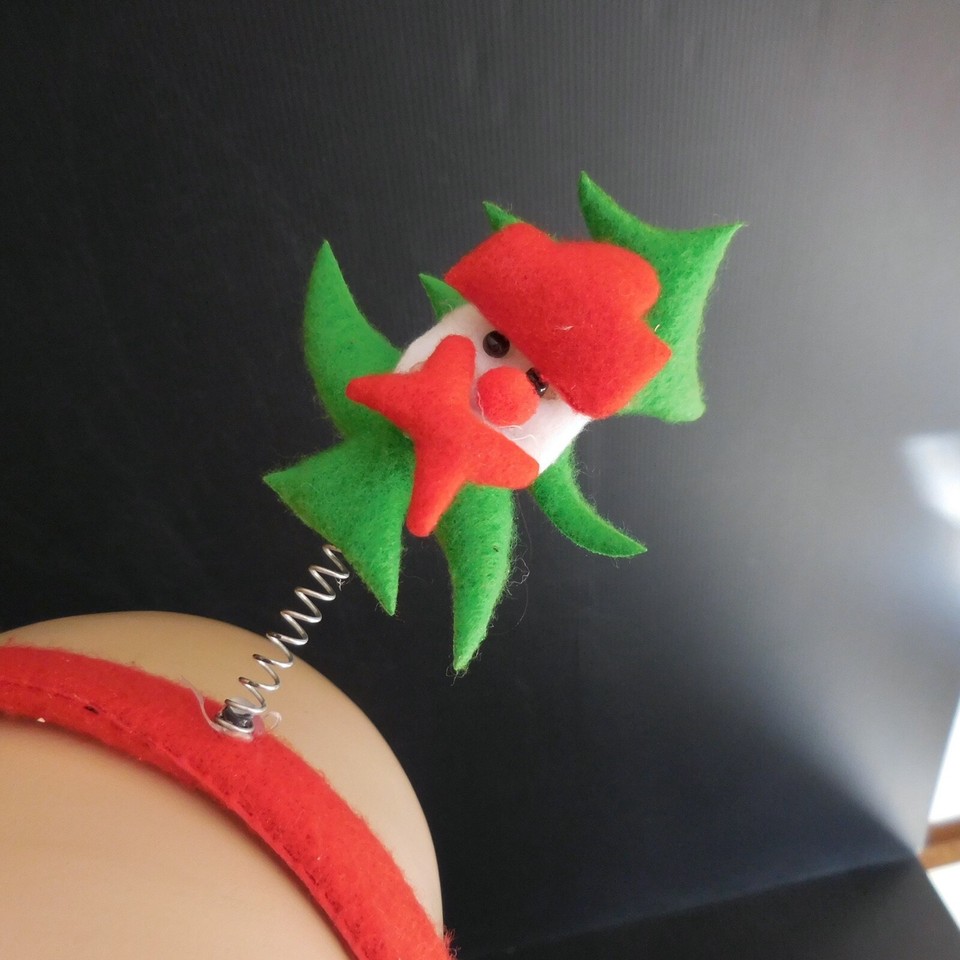 Cerchietto per Capelli Parrucchiere Babbo Noël Abete Vintage Festa ...