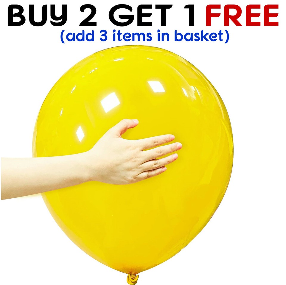 5 X 18 Inch Large Giant Oval Latex Big Balloons Wedding Party Ballons ...