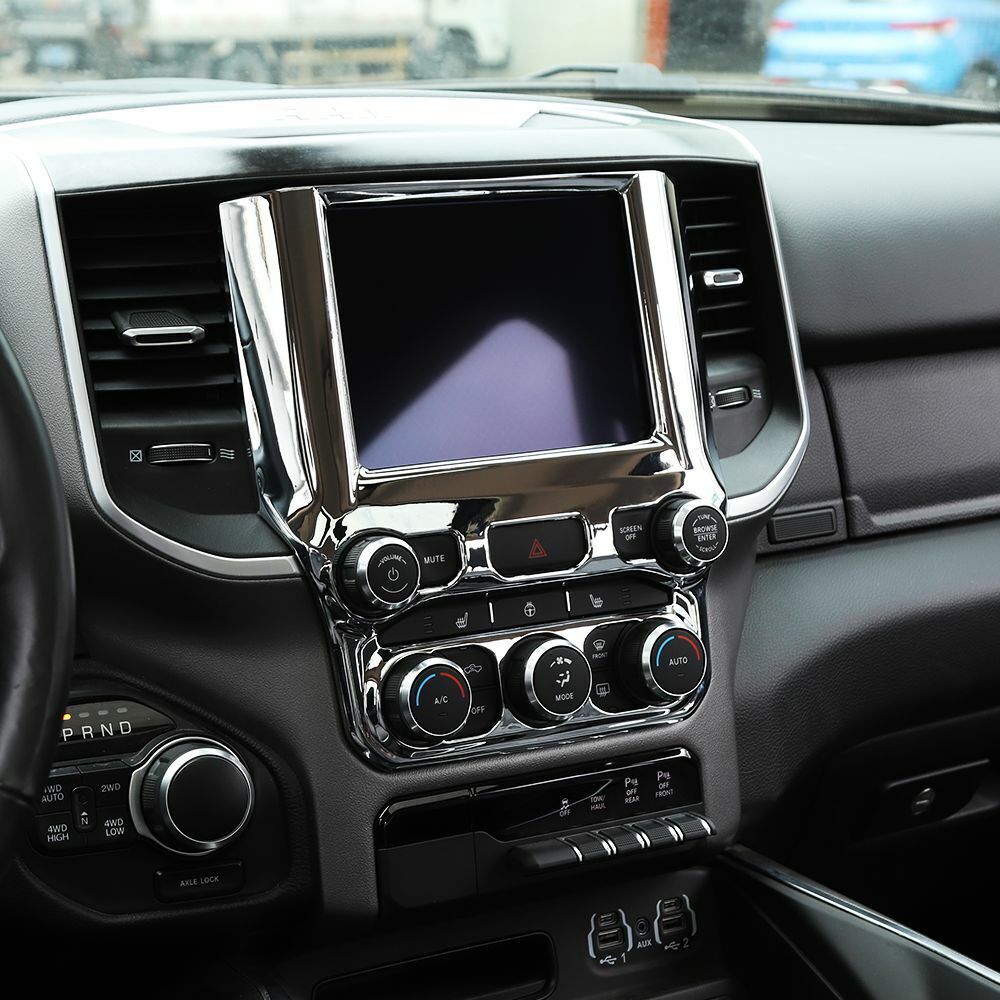 19x Interior Set Dash Decor Panel Cover Trim Kit For Dodge Ram 1500 ...