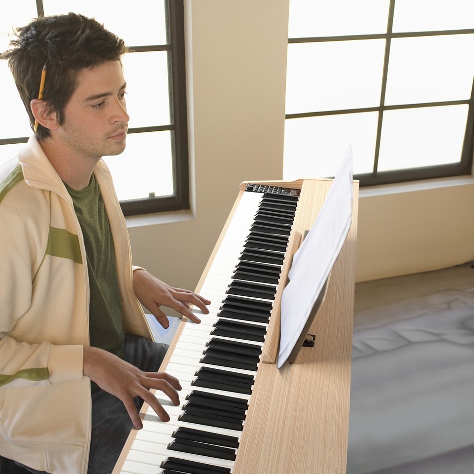 88 Keys Standard Full Weighted Wooden Digital Piano Keyboards Kit w ...