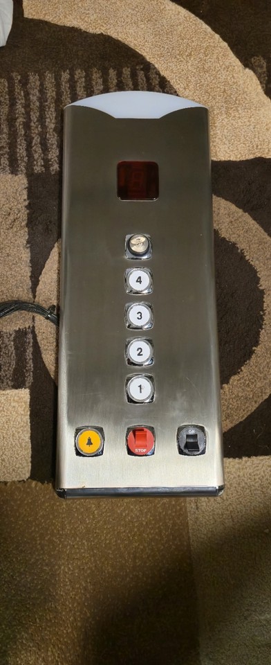 Thyssenkrupp LEV II Residential Elevator 4-Stop Car Operating Panel ...