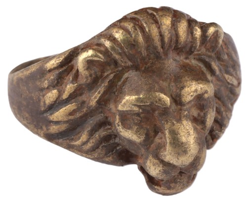 Lion German Ring WW1 wwI WW2 wwII Germany Animal Goth Gothic Horror ...