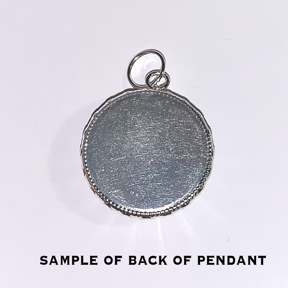 Nutcracker and Clara - 20mm round filigree crown border pendant | eBay