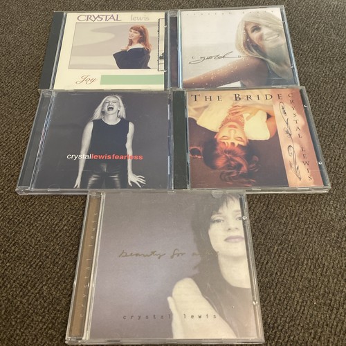 Lot Of 5 CRYSTAL LEWIS CD’S Joy, The Bride, Gold, Fearless, Beauty For ...