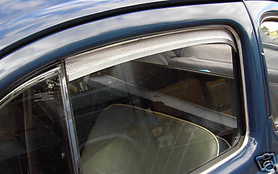 VW Bug Beetle 65 to 74 window Vent mesh pair 1300 1500 1600 1302 1302S ...