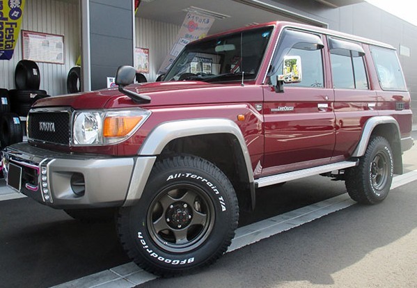 4x4 Engineering BRADLEY V 16x8.0J +0 Gunmetalic set of 4 for LC70 from ...