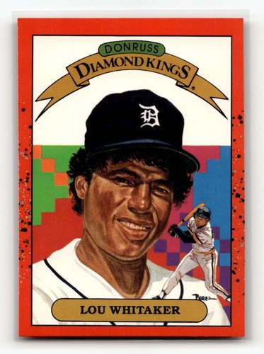 Lou Whitaker 1990 Donruss #16 Detroit Tigers Baseball Card | eBay