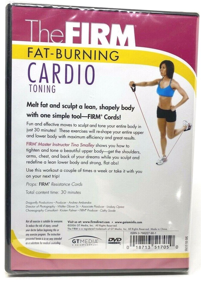 The Firm: Fat-Burning Cardio Toning (DVD, 2016) New & Sealed ...