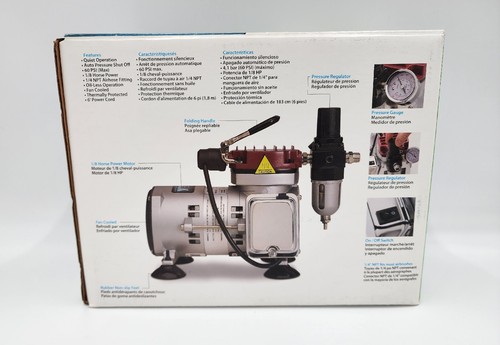 Testors Aztek AC200 Compact Airbrush Compressor 50202A Moisture Trap ...