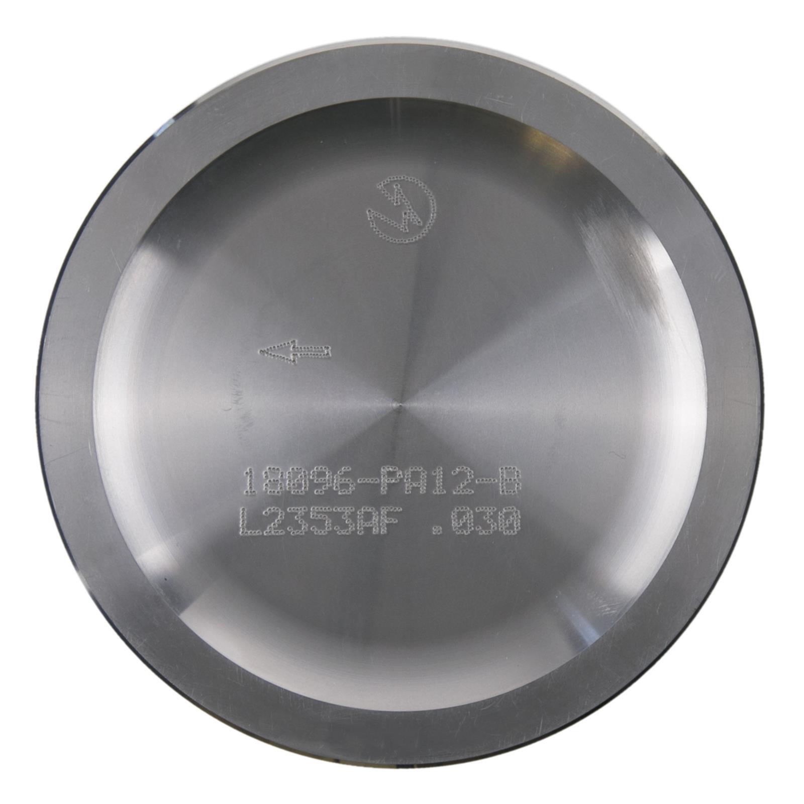 SPEED PRO Forged Coated Skirt Dished Pistons Set/8 for Buick 455 030 ...