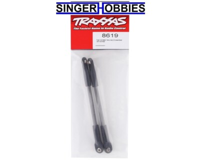 Traxxas 8619 Push Rod Steel Heavy Duty (2) Assembled with Rod Ends E ...